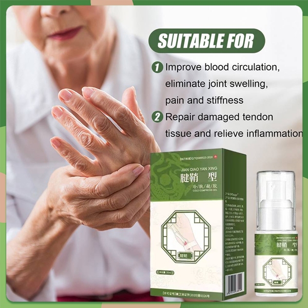 Tendon Sheath Pain and Heel Pain Spray Tenosynovitis Heel Pain Spray ...
