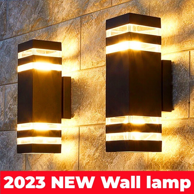 🔥Ready stock🔥LED Waterproof Outdoor Lighting Up Down Light Porch Light ...