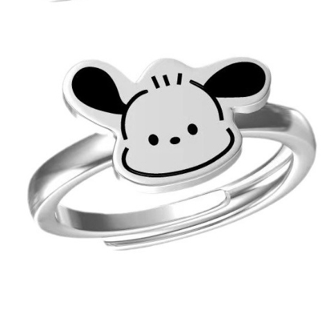 Sanrio Cinnamoroll Rings Cute Cartoon Anime Adjustable Accessories ...