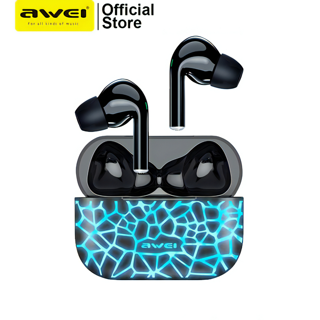 Awei T29 Pro TWS Wireless Earphone 5.3 Bluetooth Earbud In-Ear Touch ...