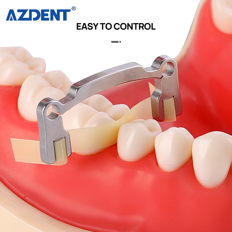 2pcs/Set Dental Polishing Strip Holder Low Crown+High Crown Metal And ...