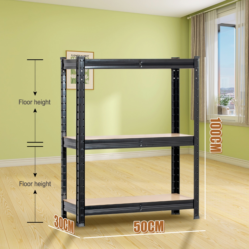 3-5 Tier Metal Boltless Rack Home kitchen Store Storage Rack Warehouse ...