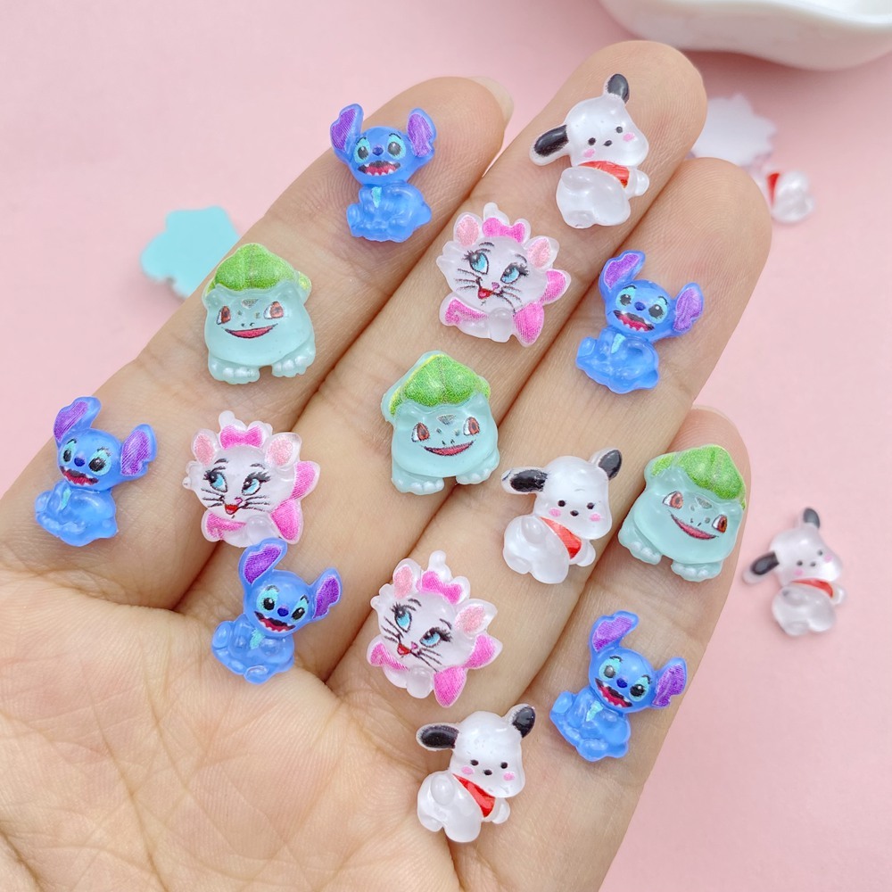 Manicure Decorations, Resin, Disney Cat Cartoon Pattern, Small Size ...