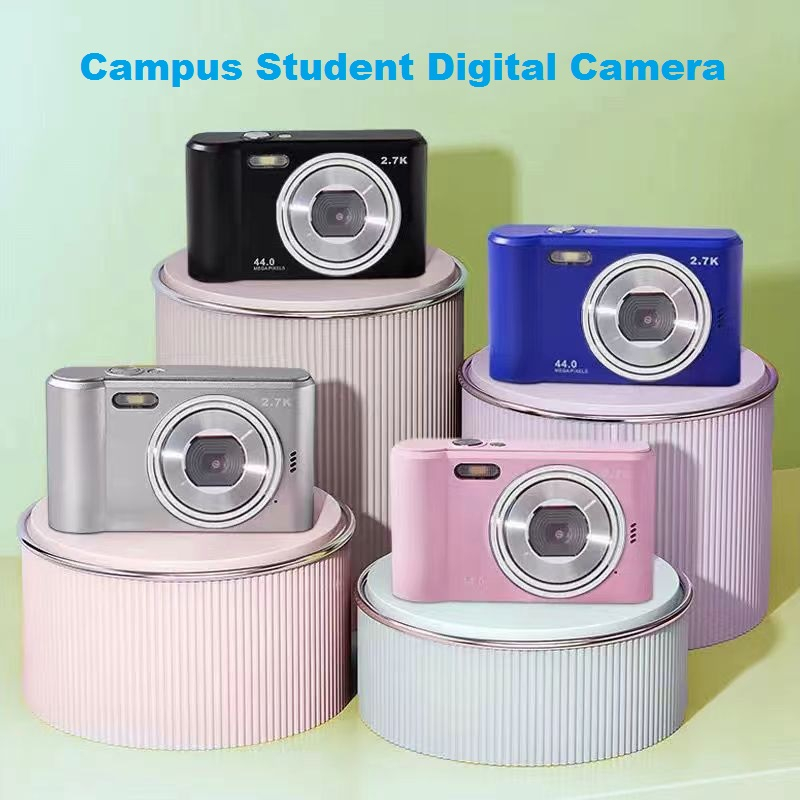 🎁[48MP HD 4K Student Camera] Mini Digital Camera for Kids | 16x Zoom ...