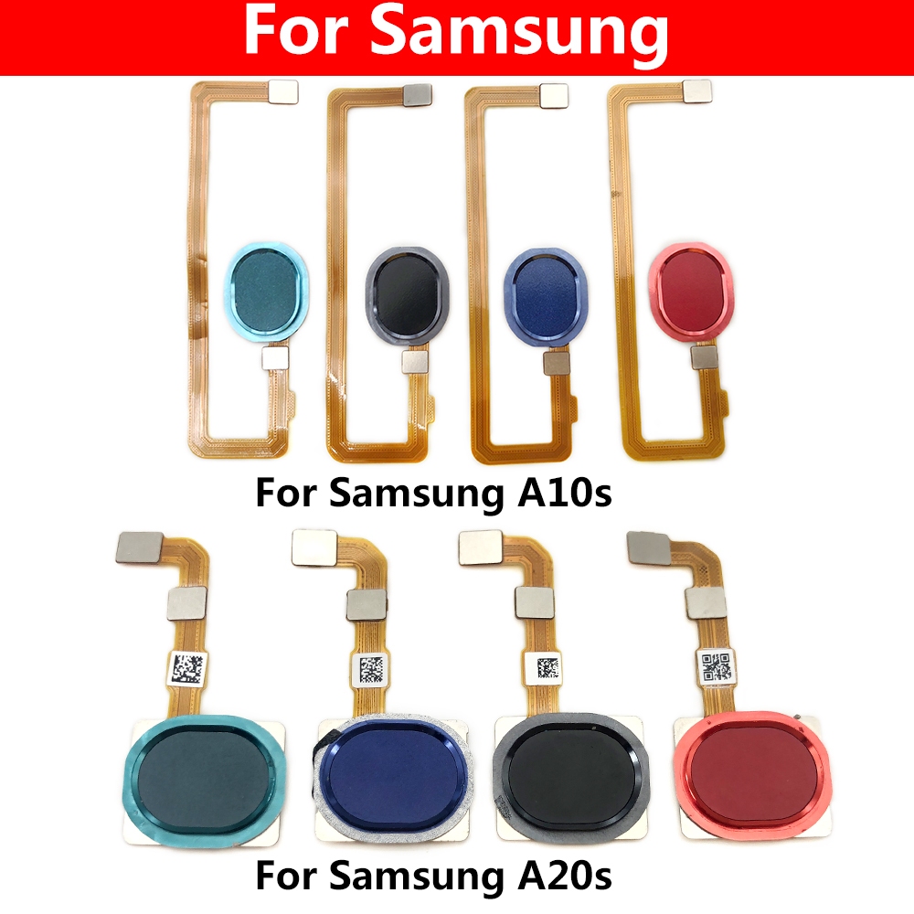 Original For Samsung Galaxy A10S A20S Fingerprint Sensor Scanner Touch ...