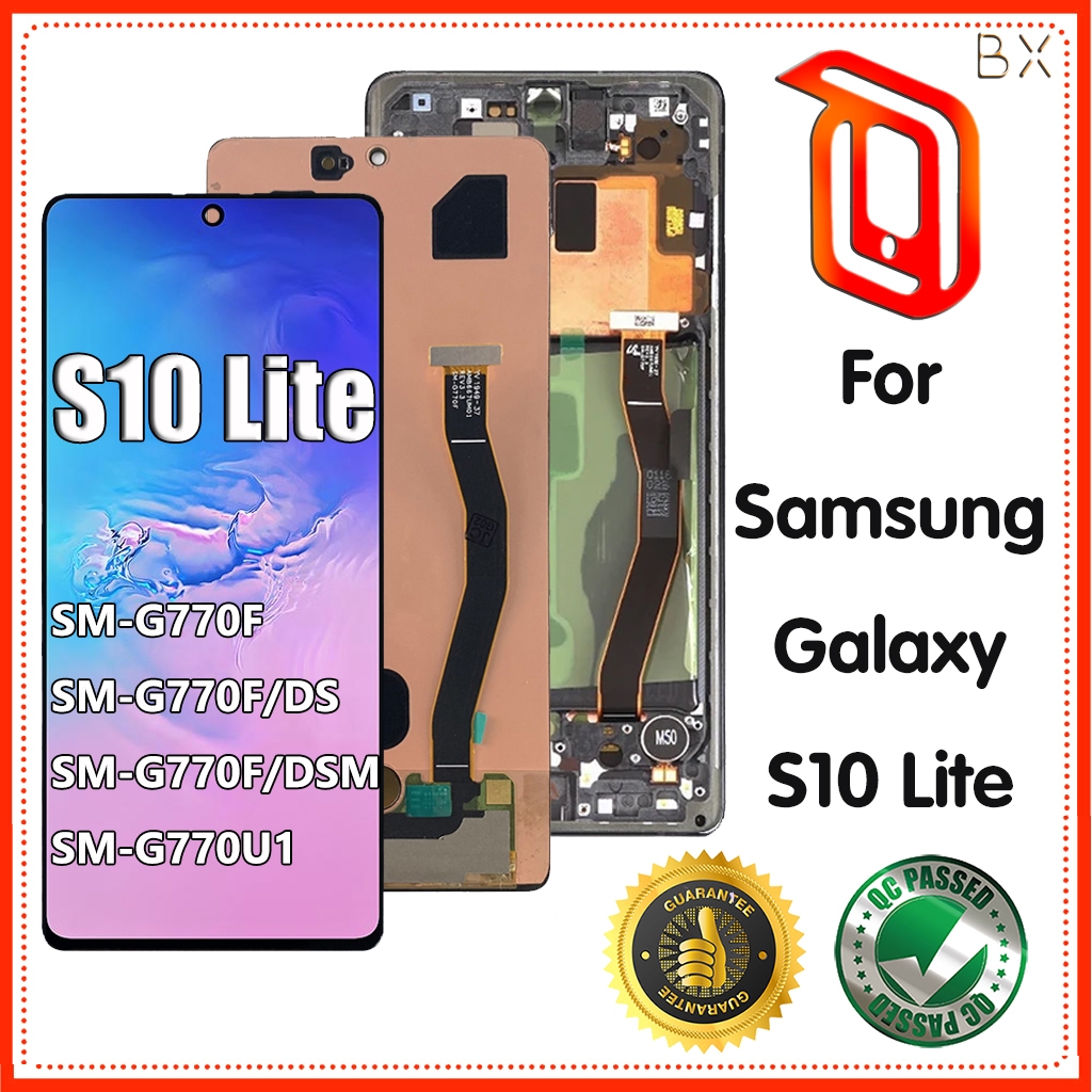 AMOLED 6.7" For Samsung Galaxy S10 Lite Touch Screen Digitizer Display ...