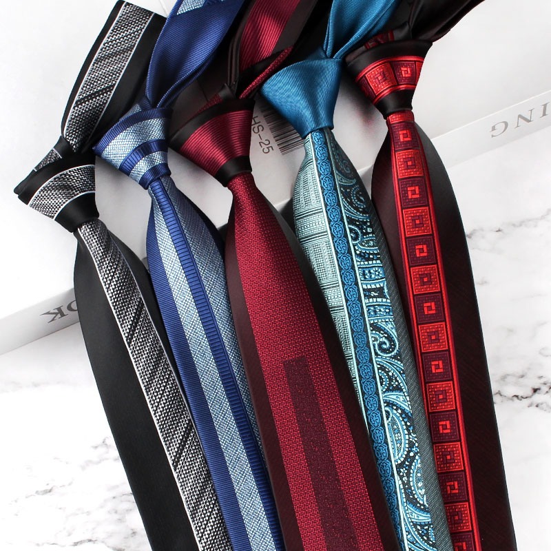 6CM New Classic Silk Men's Ties Neck Ties Striped Ties for Men Formal ...