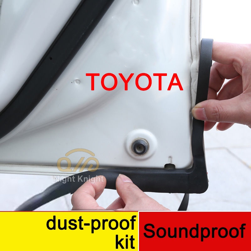 For Toyota Full Car Seal Car Door Seal Strip Kit Soundproof Noise ...