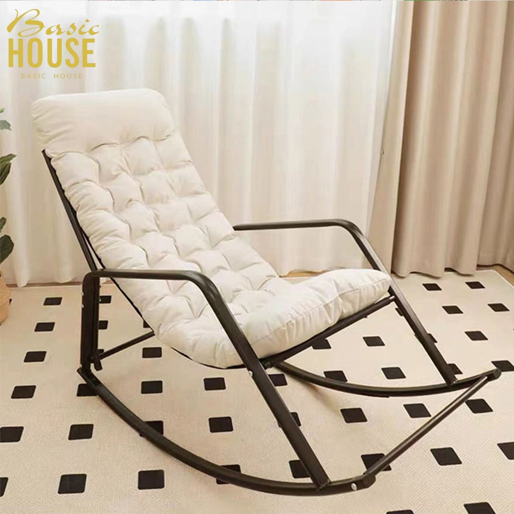 BASIC HOUSE Single Recliner Sofa Rocking Chair Living Room Furniture ...