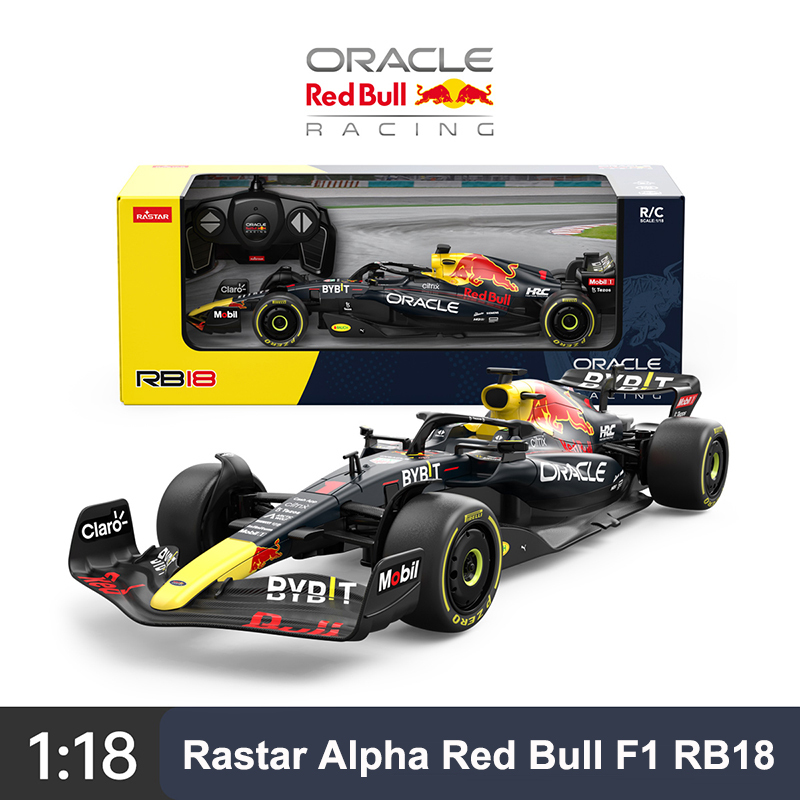 Perfect Rastar 1/18 Alpha Red Bull F1 RB18 Formula Remote Control ...