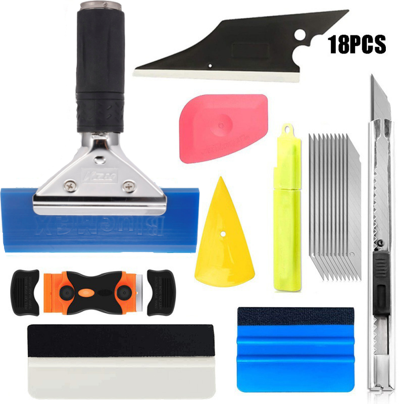 KTM 18/24/29 Pieces Car House Window Film Tint Tools Kit Tinted Scraper ...