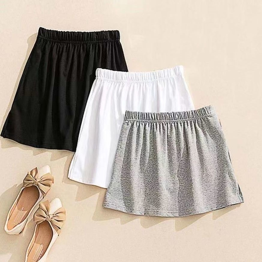 3 Colors Women Shirt Extender Inner Skirts Mini Skirt Extender Cotton ...