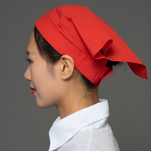 Restaurant Attendant Triangle Headband Chef Hat Men and Women Hot Pot ...