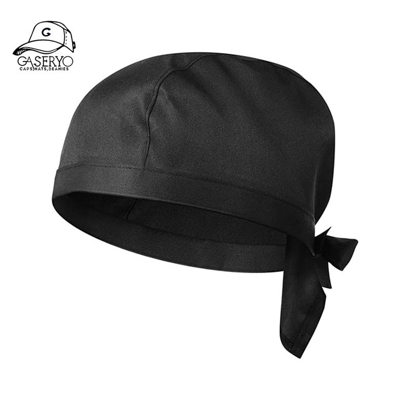 Gaseryo Pirate Chef Hat High Quality Waiter Uniform Cap Bakery BBQ ...