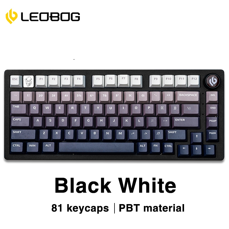 AULA LEOBOG 81 Keys Keycap Original Keycaps PBT Sublimation Keycaps ...