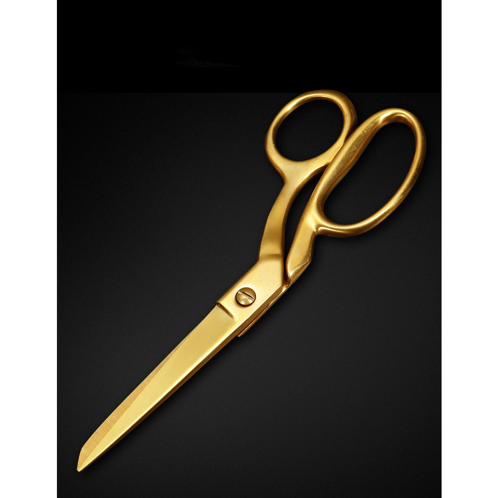30cm Golden Scissors Opening Ribbon Cutting Scissors High-value Golden ...
