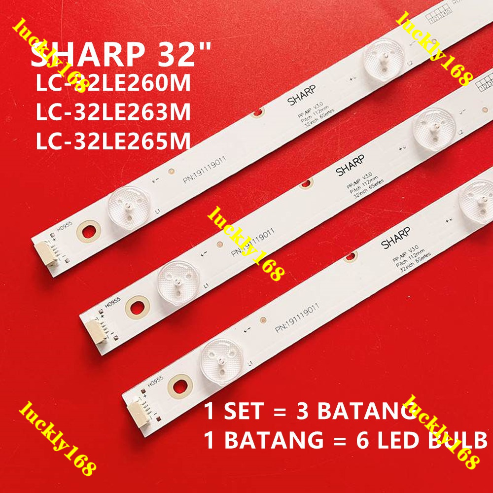 (NEW 1 SET) LC-32LE260M LC-32LE260M LC-32LE263M SHARP 32" LED TV ...
