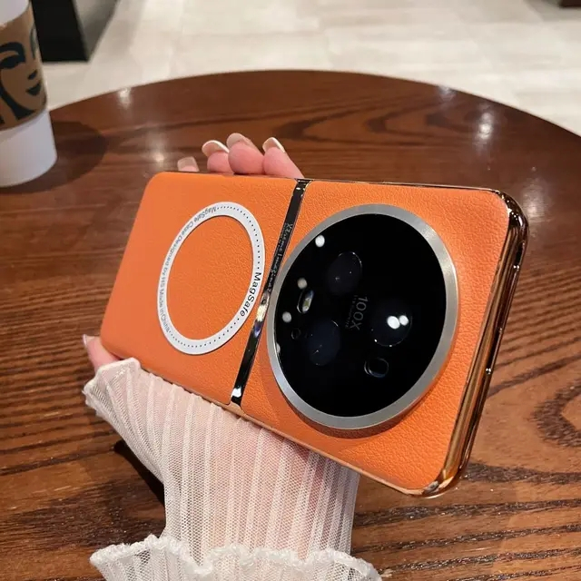 For Huawei Honor Magic 5 Pro Case Luxury PU Leather With Magnet ...