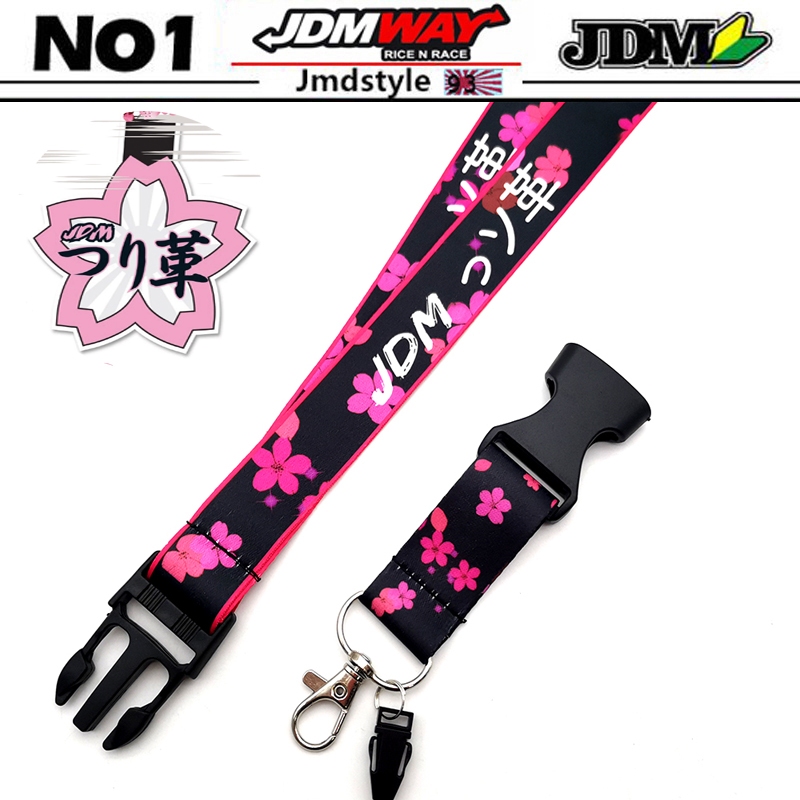 Car Lanyard JDM Neck Straps Keychain Jdm Style Auto Refitting Racing ...