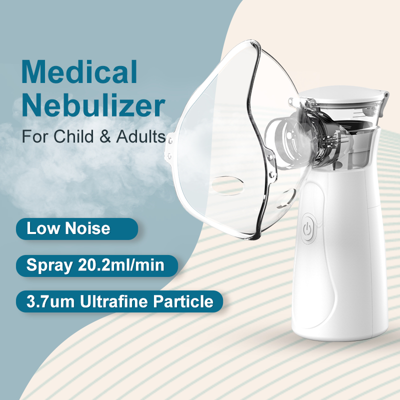 Mini Mesh Nebulizer Handheld portable Ultrasonic Nebulizer Machine ...