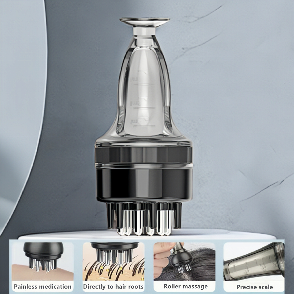 Scalp applicator anti hair loss tonic tool hair growth spray tool ball ...