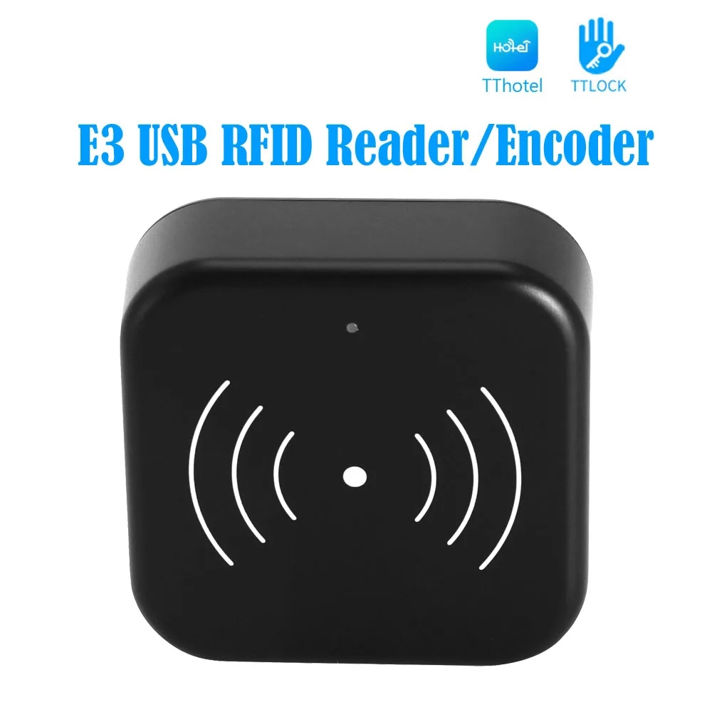 TTLOCK APP USB Hotel Room Key Smart Card Encoder RFID 13.56Mhz M1 NFC ...