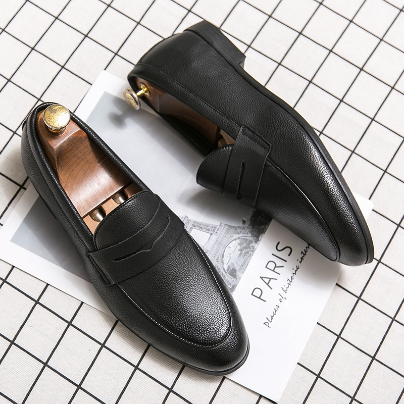 Luxury Classic Men Formal Shoes Loafer Slip On Wedding Party Business ...