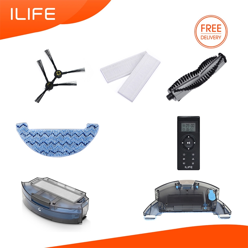 ILIFE V3s Max /B5 Max/V3x Robot Vacuum Cleaner Accessories / Parts（Side ...