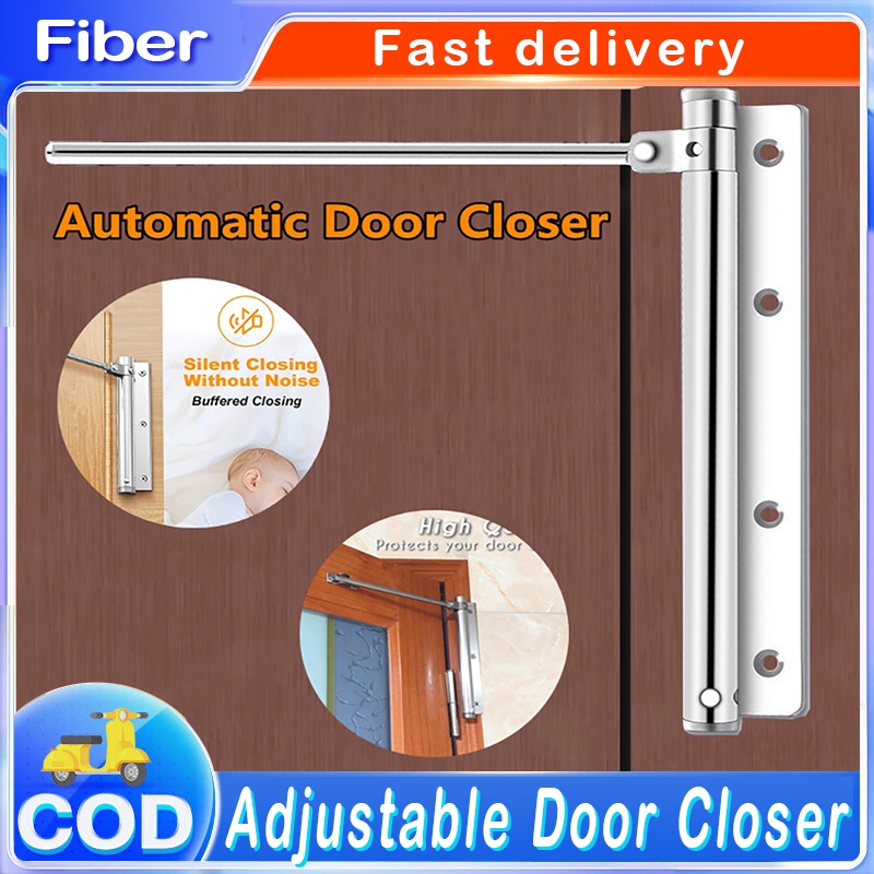 【ready stock】 Adjustable Door Closer, Automatic Door Closer,Spring ...
