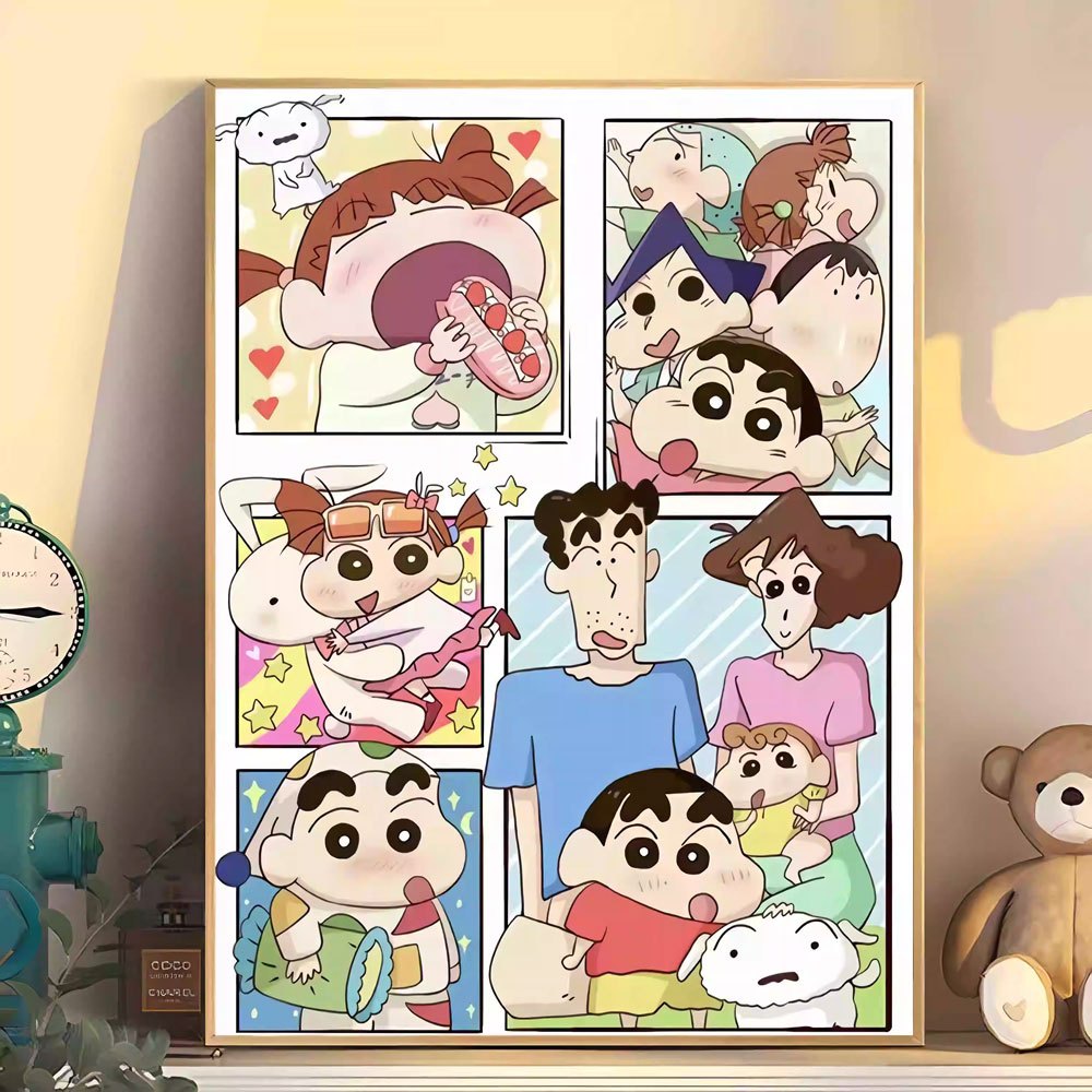 Hamlet【40*50cm】Crayon Shin-chan/SpongeBob SquarePants/Cartoon/paint by ...