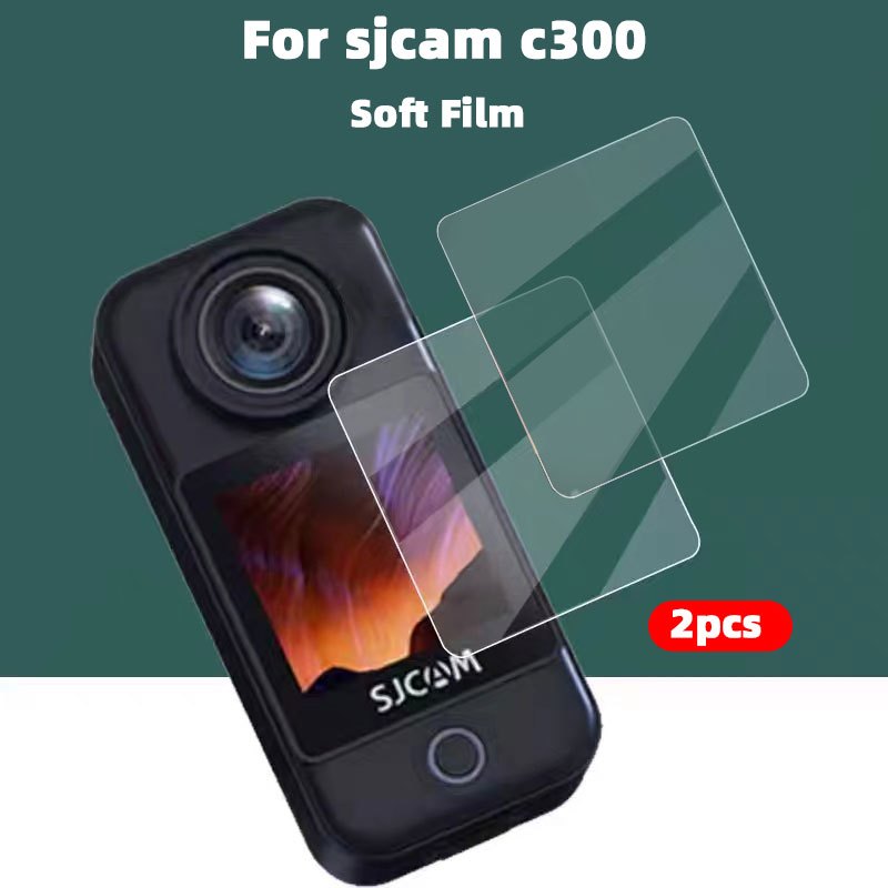 【on sale】Screen Protector For Sjcam C300 Action Camera Soft Film ...