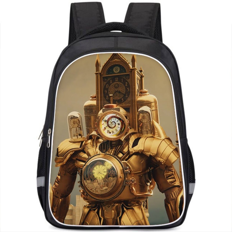 Skibidi Toilet Speaker Man Spoof School Bag Backpack | Shopee Malaysia