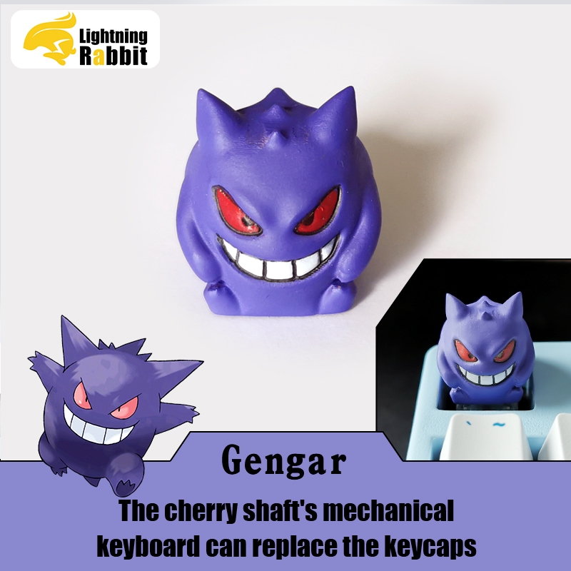 【Keycap】Pikachu Pokémon Mechanical Keyboard Resin plastic material DIY ...