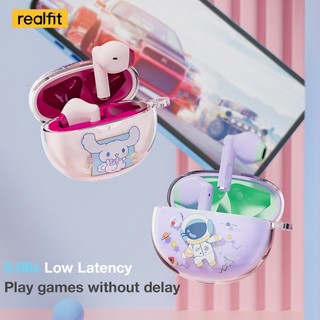 Realfit F2 Bluetooth Earphone Excellent Bass Wireless Earbuds with Mic ...