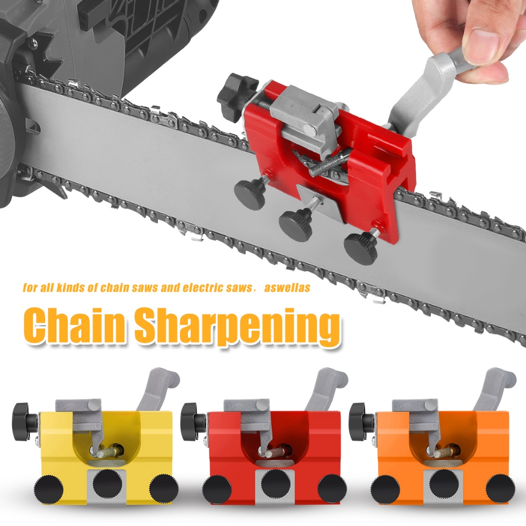 Chainsaw Sharpening Tools Jig Chainsaw Sharpener Portable Hand Crank ...