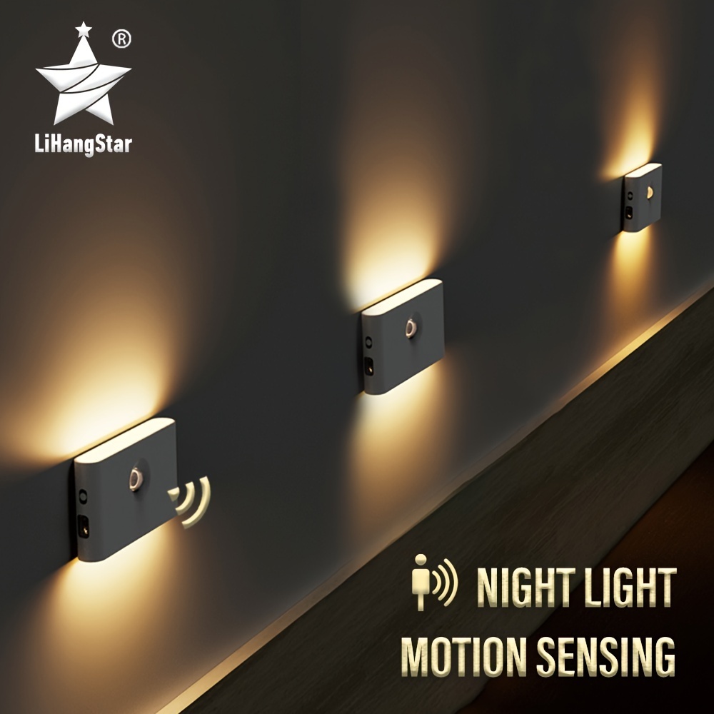 LED Smart Motion Sensor Night Light Super Long 20 Hours Working Time ...