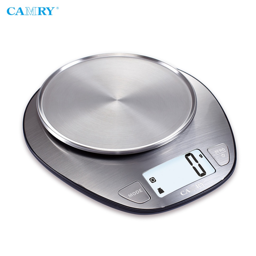 CAMRY Kitchen Electronic Scale 5kg High-Precision Weighing 1g Accuracy ...