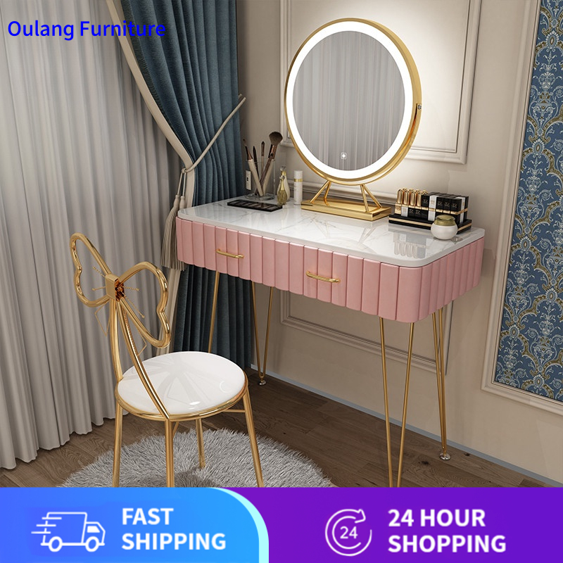 Dressing Table Nordic Style Makeup Table Modern Simple Household ...