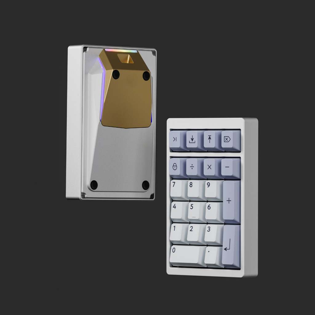 KBDfans Taco Pad Mechanical Keyboard DIY KIT (Without keycaps) | Shopee ...