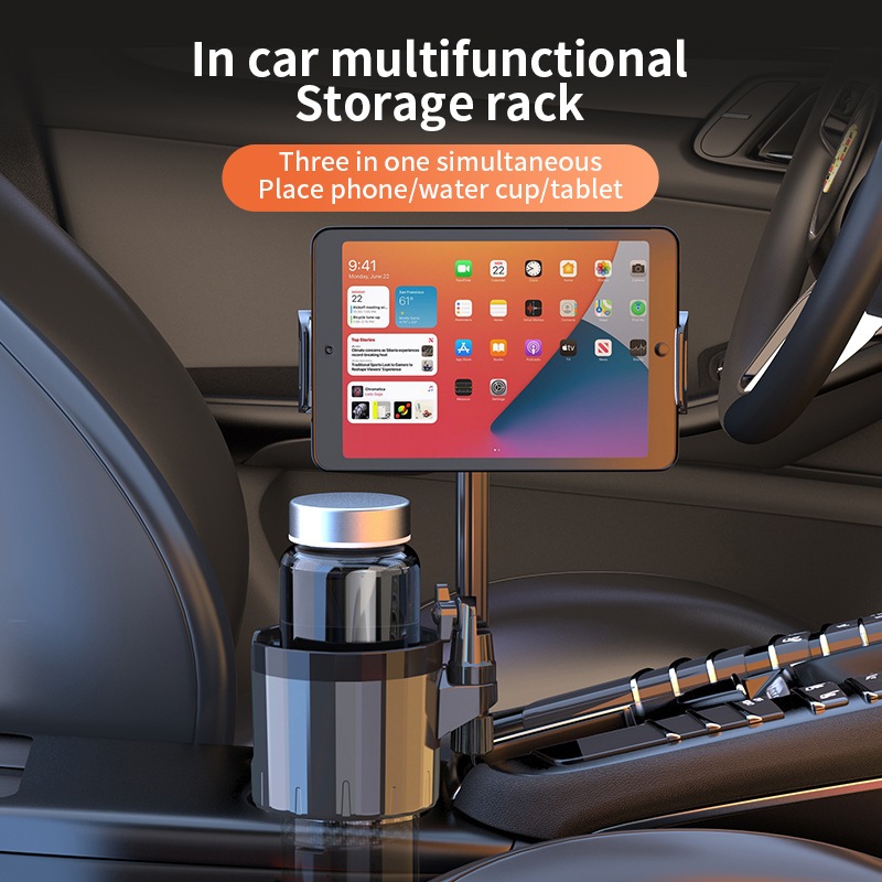 3 In 1 Car Phone Holder Universal Multifunction Cup Holder Car Cup ...