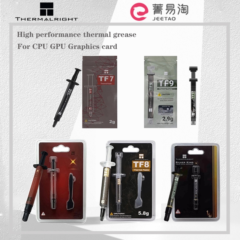 Thermalright TF9/TF8/TF7/TFX/Silver King 14W/M.K CPU GPU Thermal grease cooling computer ...