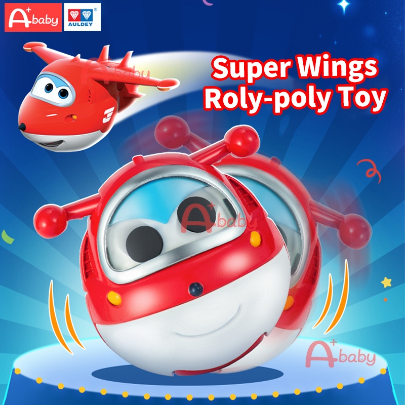 [A+baby]Super Wings Roly-poly Toy Auldey Action Figure Transformation ...