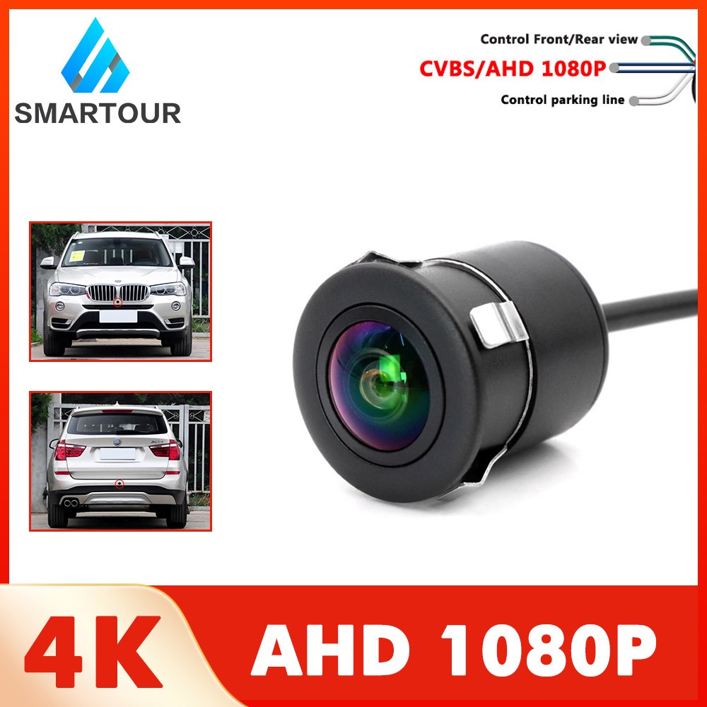 Smartour AHD 1080P Car Rear View Camera Universal Punching 18.5MM CCD ...