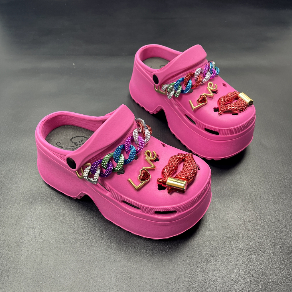9cm Super High Heel Chunky Women Platform Sandals EVA Material Soft ...