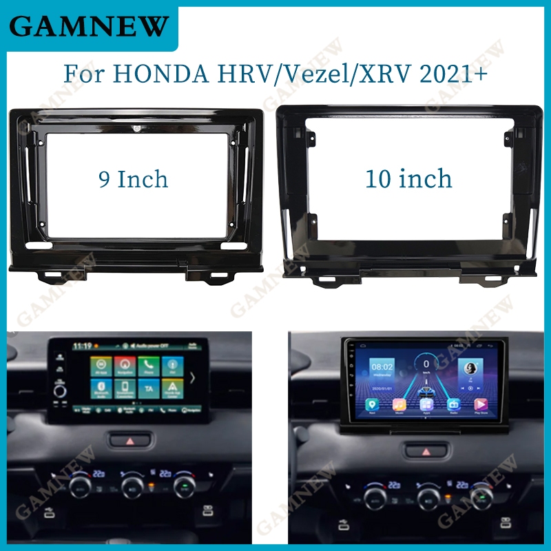 9 Inch 10 Inch Car Frame Fascia Adapter Canbus Box Decoder For Honda Vezel XRV HRV HR-V 2021 ...
