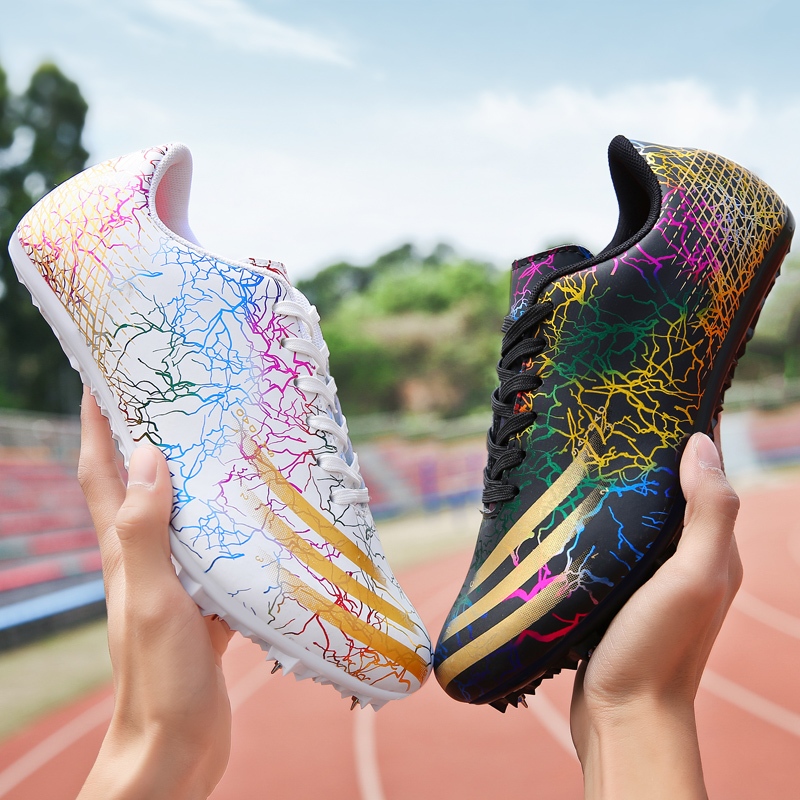 34-46 women men track and field shoes track spike running sprint shoes ...