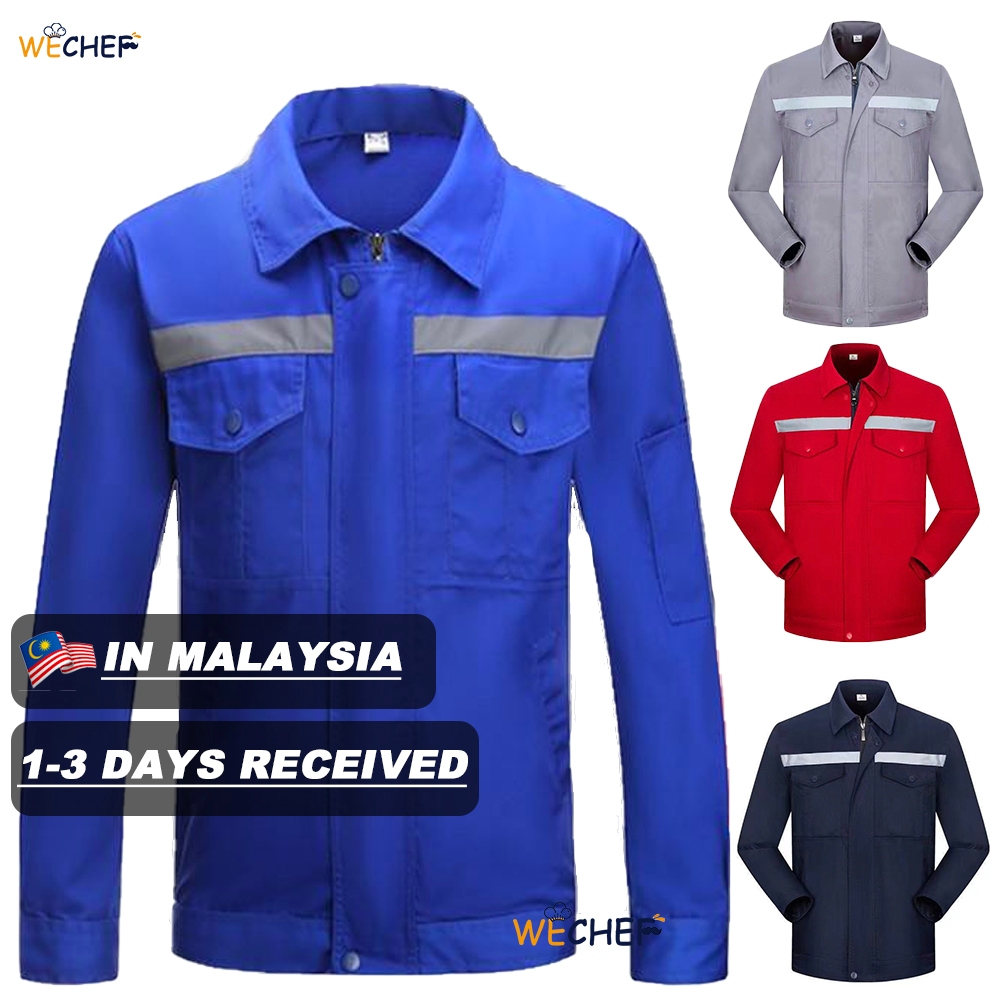 【🇲🇾MALAYSIA READY STOCK】PPE Baju Safety Jacket Long Sleeve Men Women ...