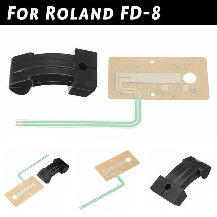 Sheet Sensor Actuator Circuit Pedal Rubber Kit Set For Roland FD-8 Drum ...