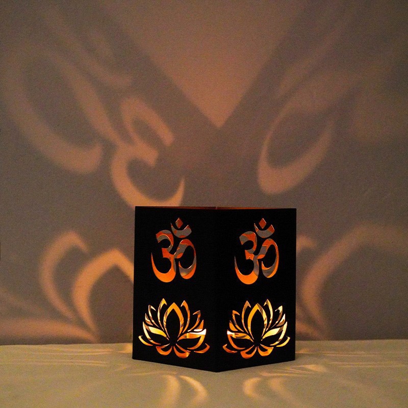 Diwali Iron Projection Candle Holder Deepavali Candlesticks Diwali ...