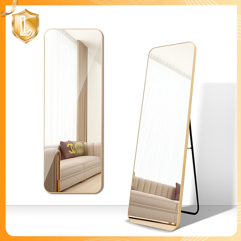 【Safe packing】155CM Mirror With Stand Mirror Floor Mirror Full Length ...